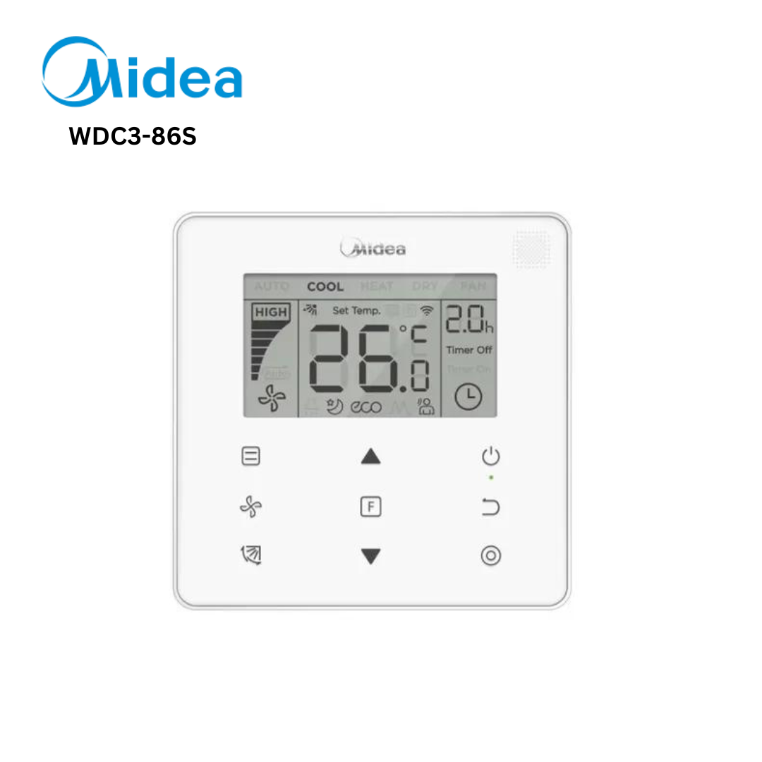 Midea Wired Remote(WDC3-86S) | AC GHAR