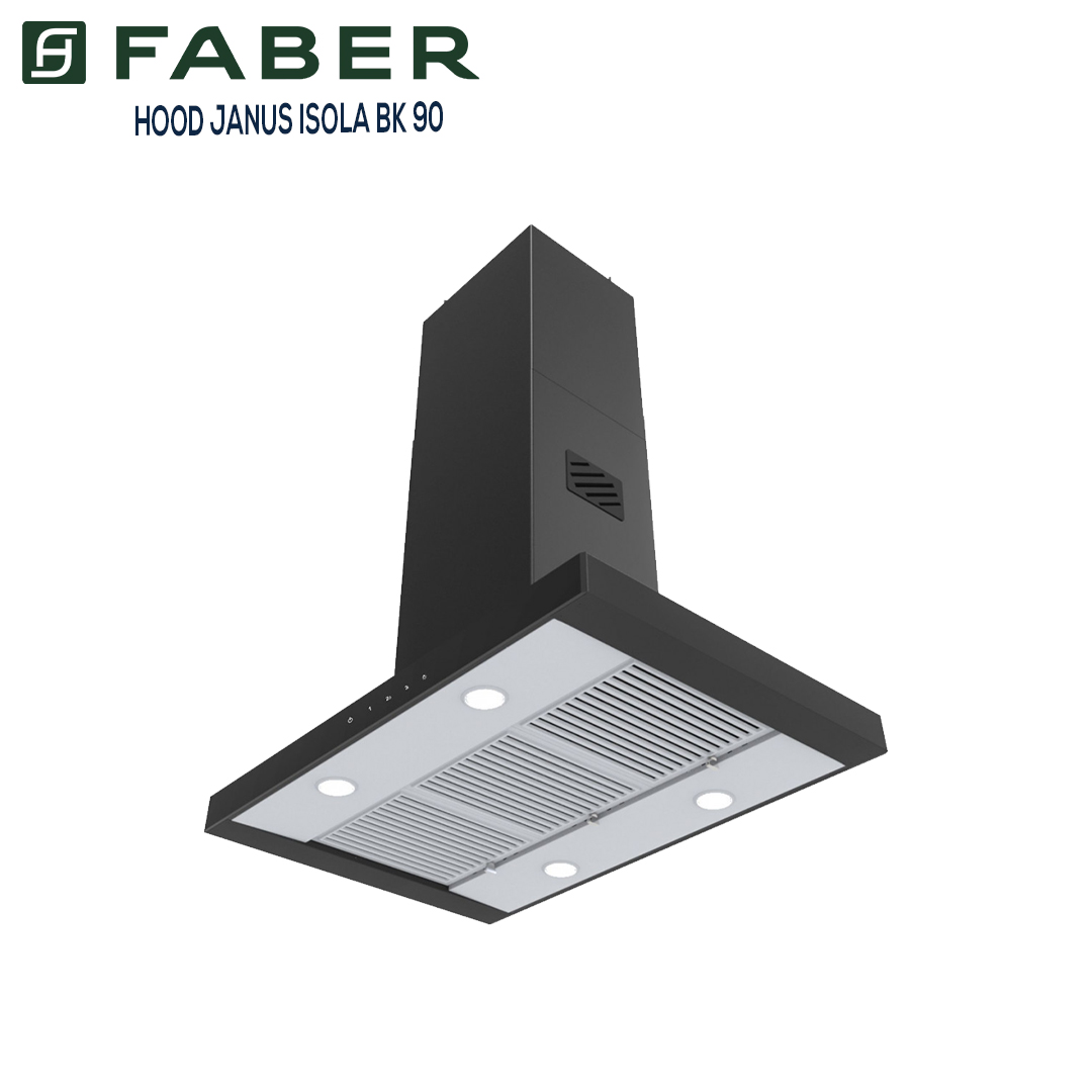 Faber Hood Janus Isola BK 90 Chimney | AC GHAR
