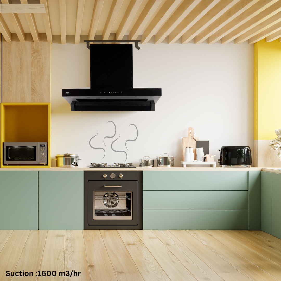 Neo 90 cm Filterless Wall Mount Chimney - Maxima | AC GHAR