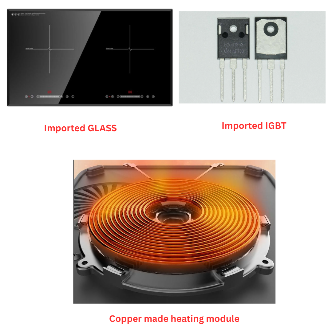 Swifton Double Zone Portable Tabletop Induction 3500W - SN-i20DH | AC GHAR