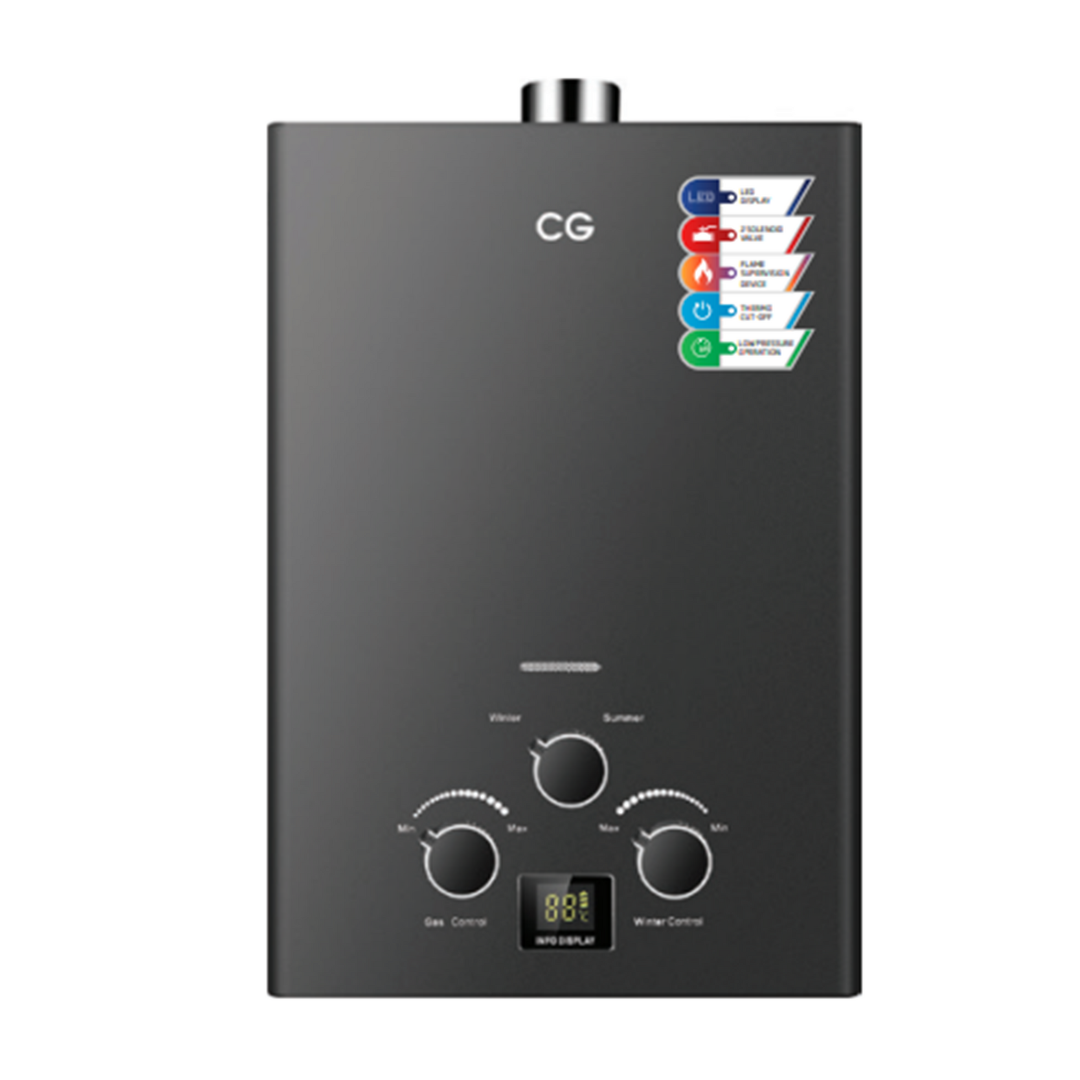 CG 6 Liter Gas Geyser - CGGWH6B | AC GHAR